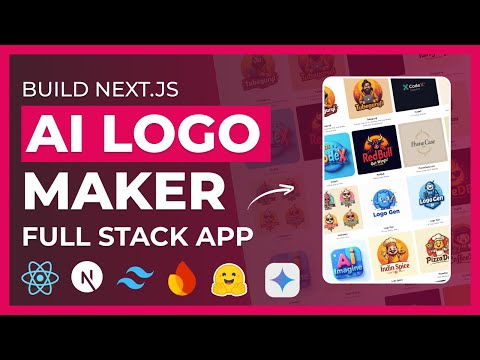 Build an AI Logo Maker with Next.js, React, AI & Hugging Face