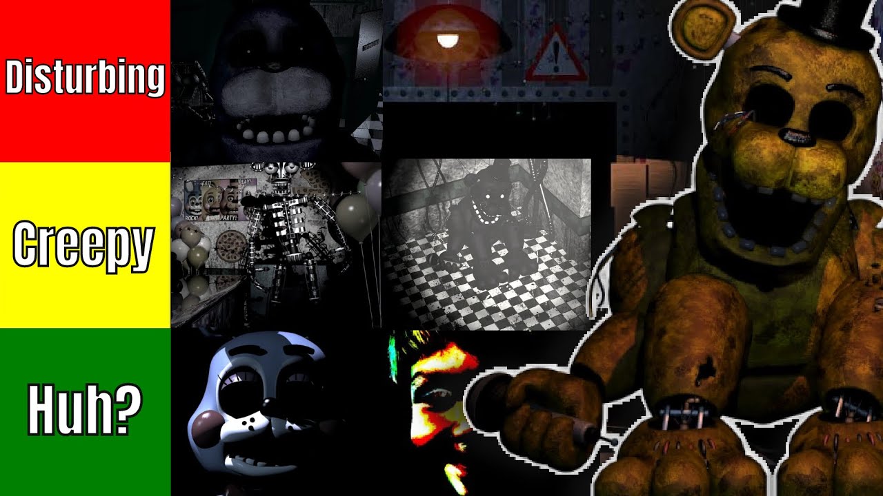 Ranking Every FNAF Easter Egg By How Scary They Are
