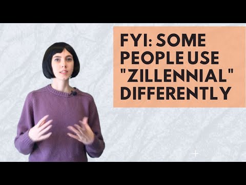 Use and Interpretation of “Zillennials” in Media, Etc.