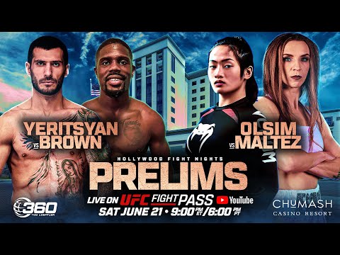 Walsh vs Espada LIVE Prelims | Hollywood Fight Nights | Stream the Main Card on UFC FIGHT PASS!
