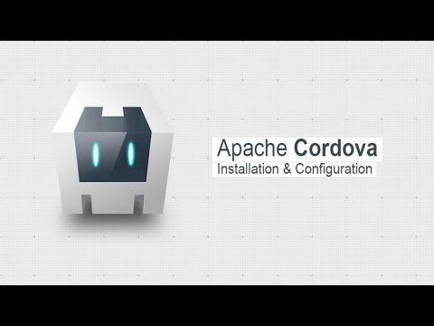 Tutoriel vidéo Apache Cordova : Installer et configurer Cordova | vienergie