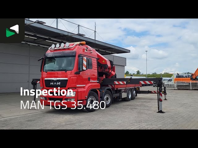 MAN TGS 35.480 8X2 Flatbed trucks - BAS World
