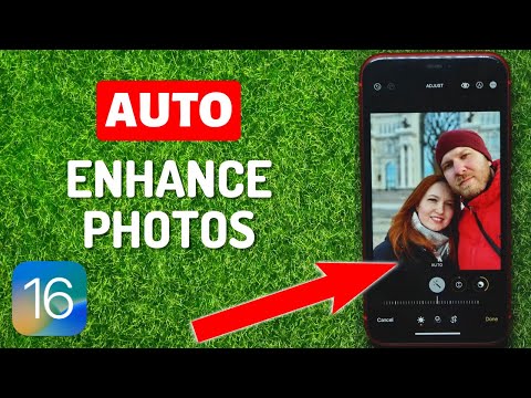 How to Auto Enhance Photos on iPhone in iOS 16
