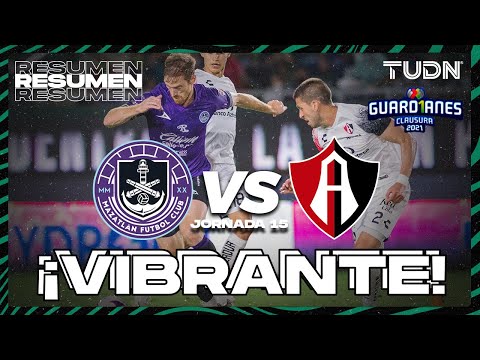 Resumen | Mazatlán 0-0 Atlas | Torneo Guard1anes 2021 Liga MX - J15 | TUDN