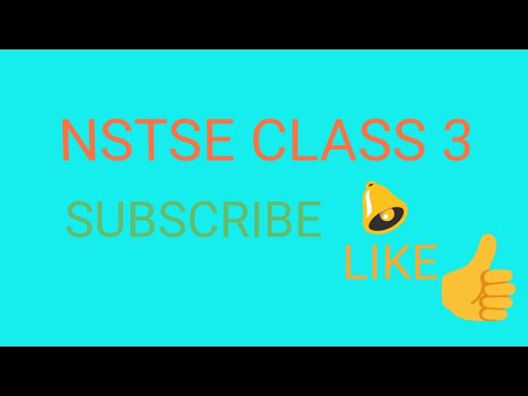 NSTSE CLASS 3