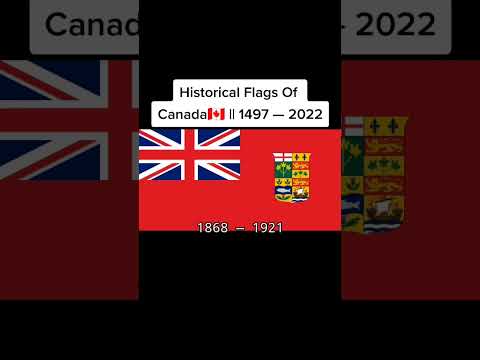 Historical Flags Of Canada🇨🇦 || 1497 — 2022 #changes #education #flags #history #canada