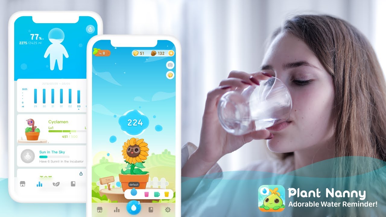 Plant Nanny - Best Water Consumption Tracker