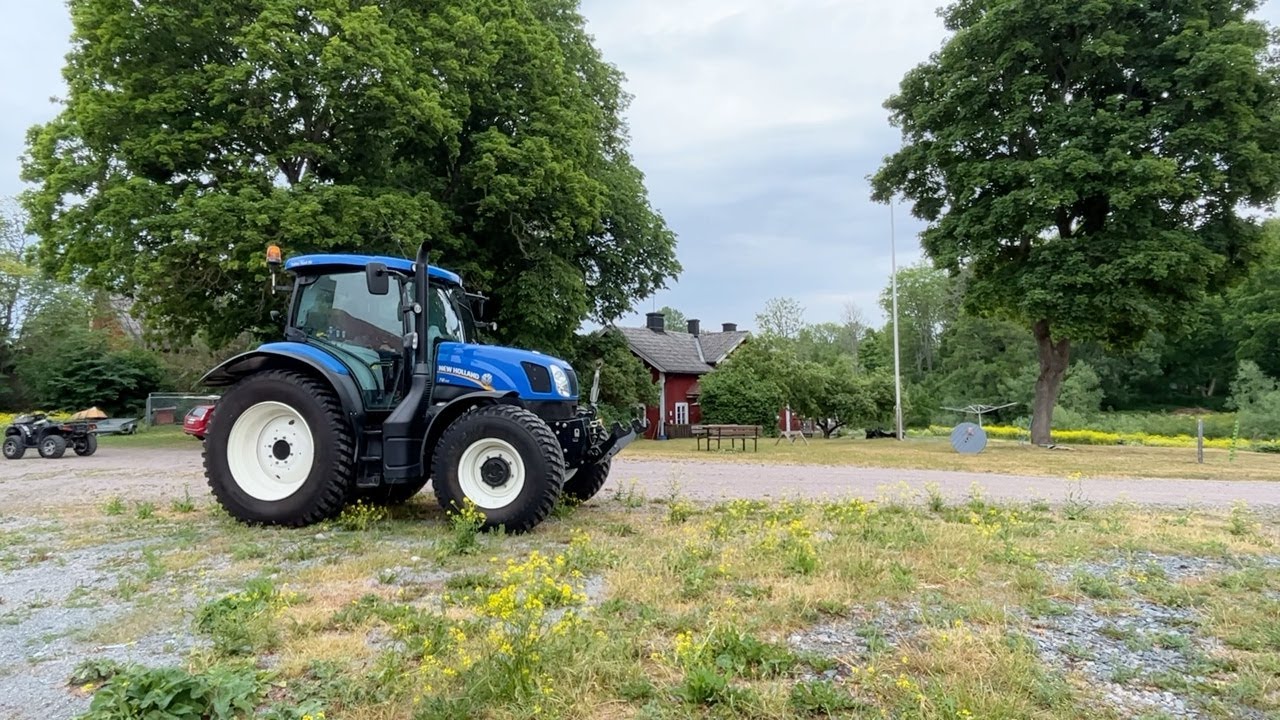 Traktor New Holland T6 140, Norrtälje, Klaravik auktioner