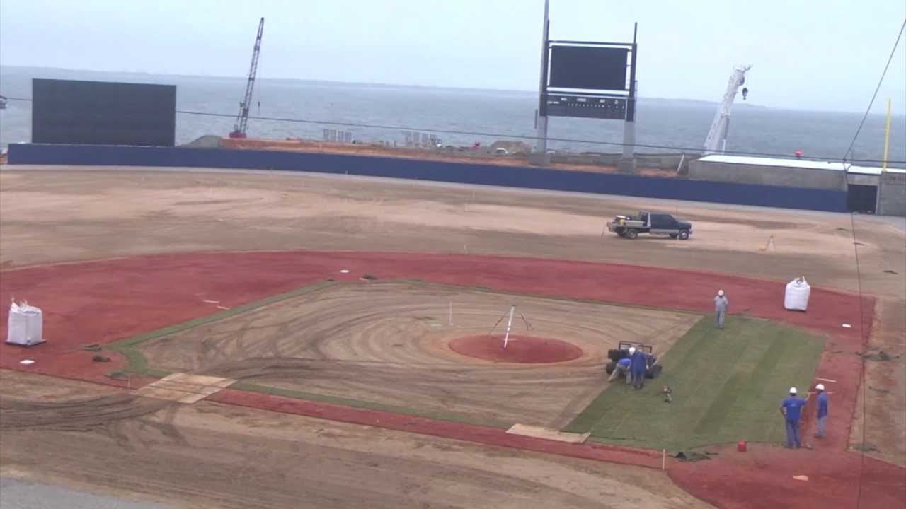 Building a Ballpark: The Field