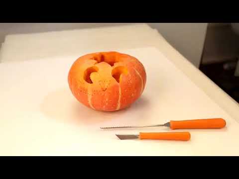 Halloween Pumpkin Carving Tools Kit, 13 Pieces Professional 👉 Link in description.