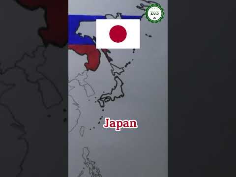 Japan flag map drawing | ζ₯ζ¬ε½ζε°ε³