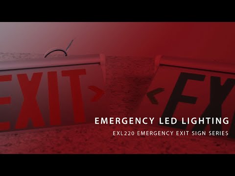 NICOR Product Introduction - EXL220 Emergency Exit Signs