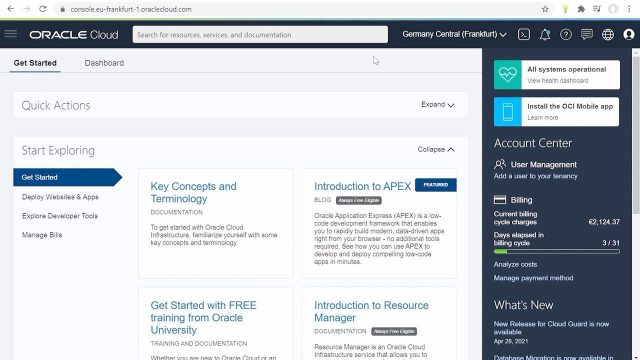Oracle Cloud VMware Solution-technology flythrough