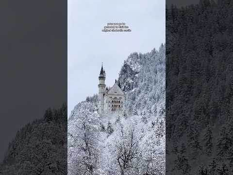 The Original Cinderella Castle - Neuschwanstein Castle in Bavaria, Germany
