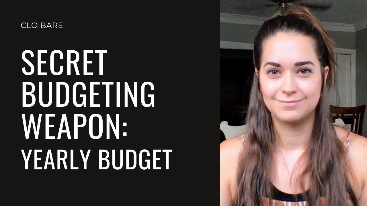My Secret Budgeting Weapon: A Yearly Budget | Millennial Money