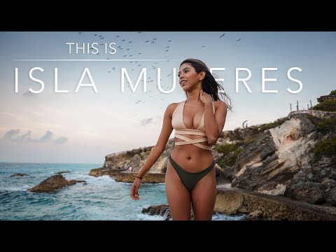THIS IS ISLA MUJERES!! | Come here to avoid the seaweed in Cancun!