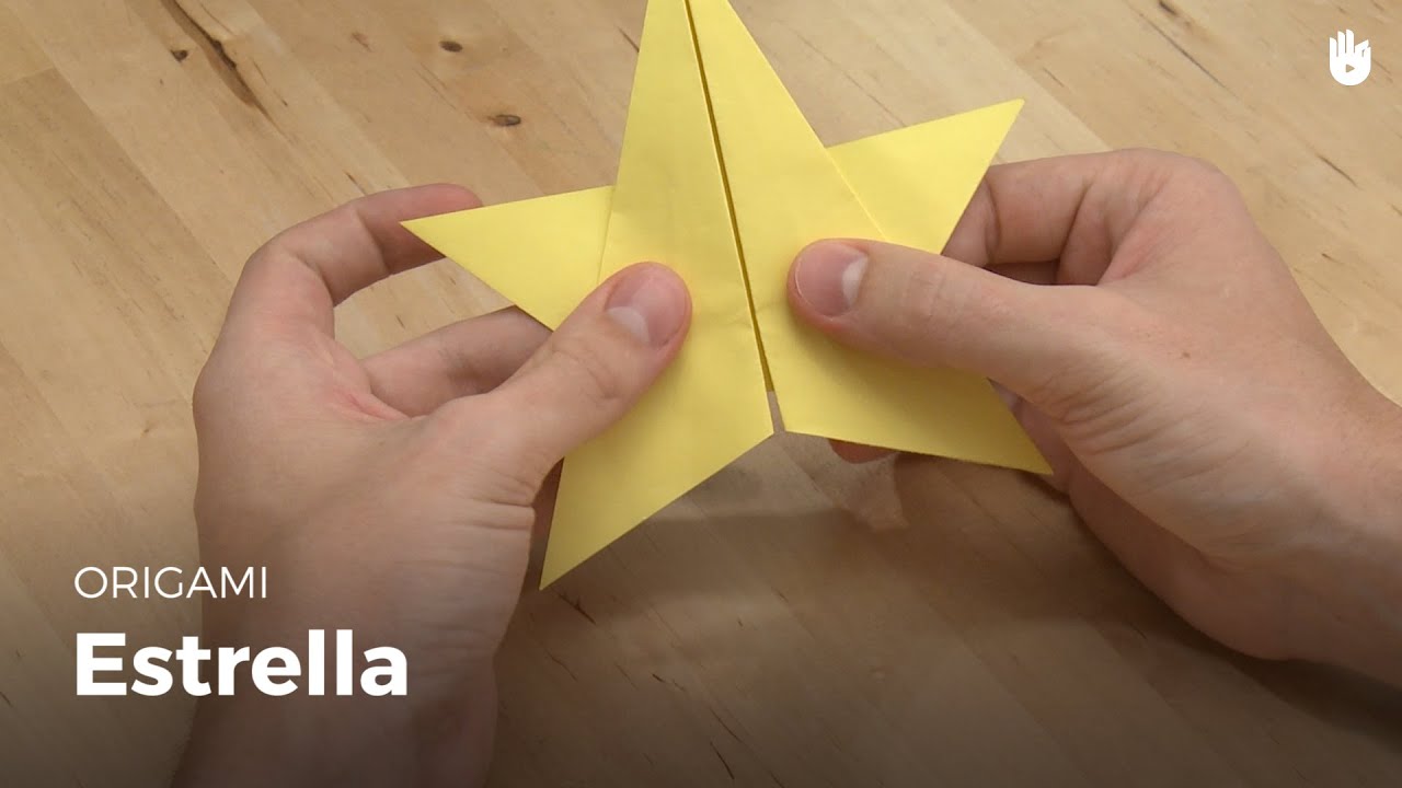 Cómo hacer una estrella de papel - Aprende a hacer figuras de Origami ...