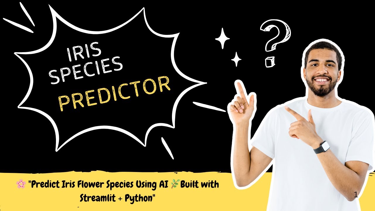 machine learning project(iris flower species prediction app)