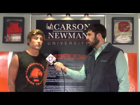 Carson-Newman Swimming: Paul Ungur BMC Swimmer of the Week 01-06-15