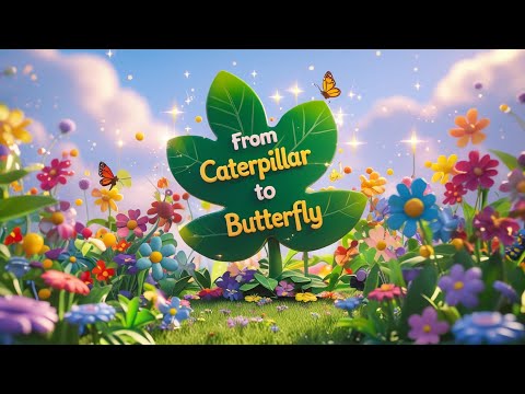 From Caterpillar to Butterfly | A Fun Educational Song for Kids 🐛🦋 | Learn About the Life Cycle!