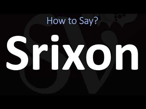 How to Pronounce SRIXON? (CORRECTLY)