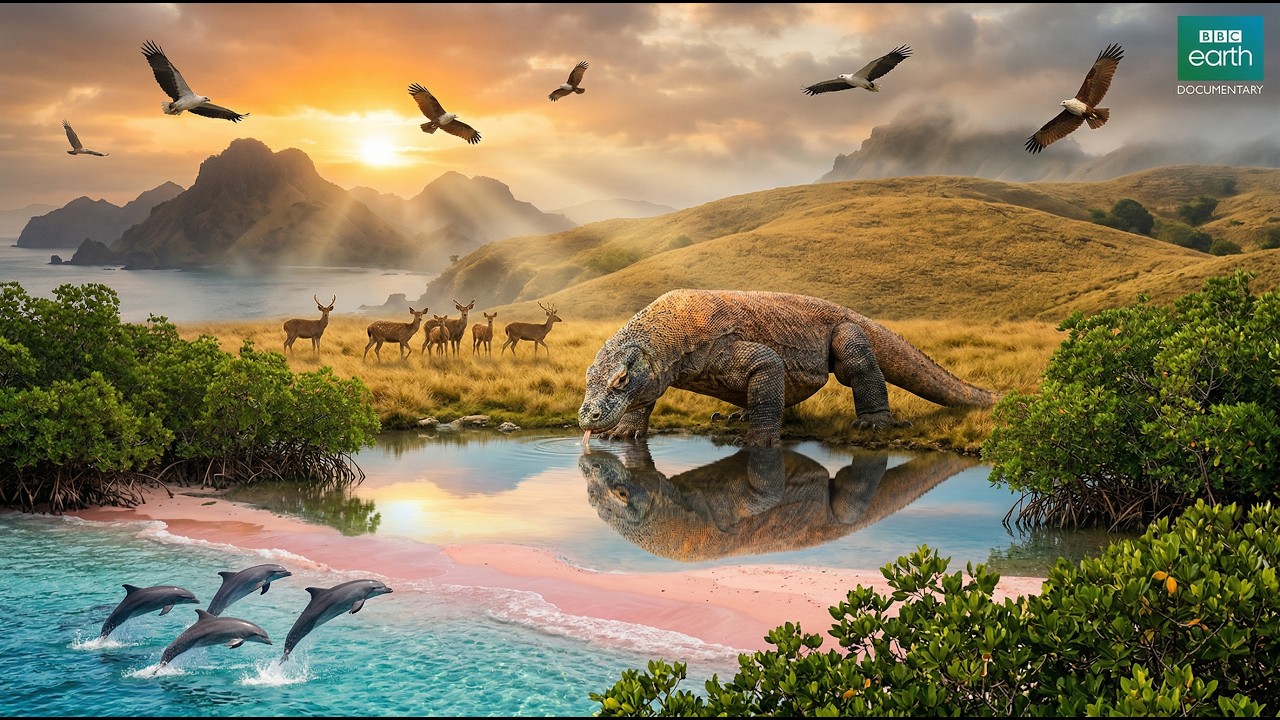 [The Ancient Dragon Domain] Komodo Island 8K Ultra HD - Untouched wilderness and stunning wildlife