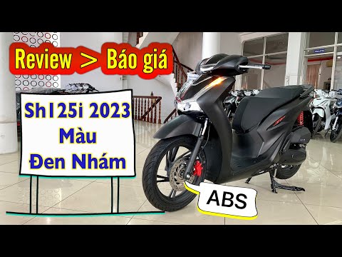 Sh125i ABS 2023 màu đen nhám | Giá bán + Trả góp | Minh Nam Lê #sh125 #sh2023 #minhnamle66