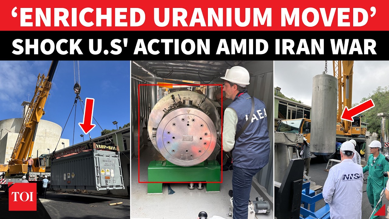 ‘NUCLEAR MATERIAL MOVED...’: Big US' Action Amid Iran War; Washington Confirms 'ENRICHED URANIUM...'
