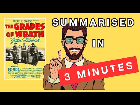 Grapes of Wrath: A 3 Minute Summary