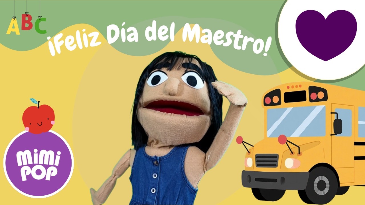 🍎Feliz Día del Maestro con Mimi Pop