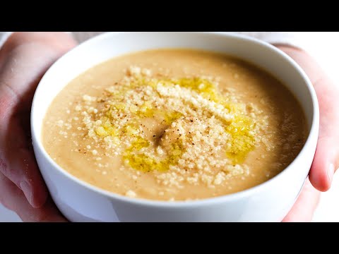 Easy Roasted Cauliflower Soup Recipe