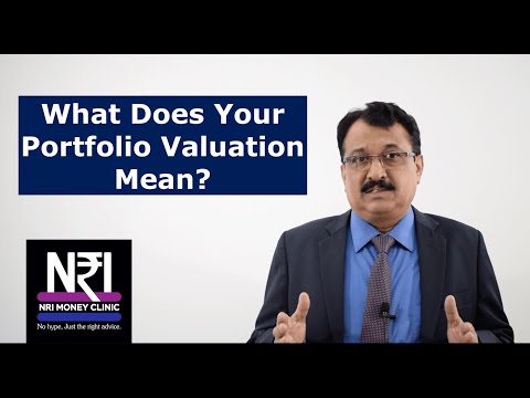 What does your portfolio valuation mean?