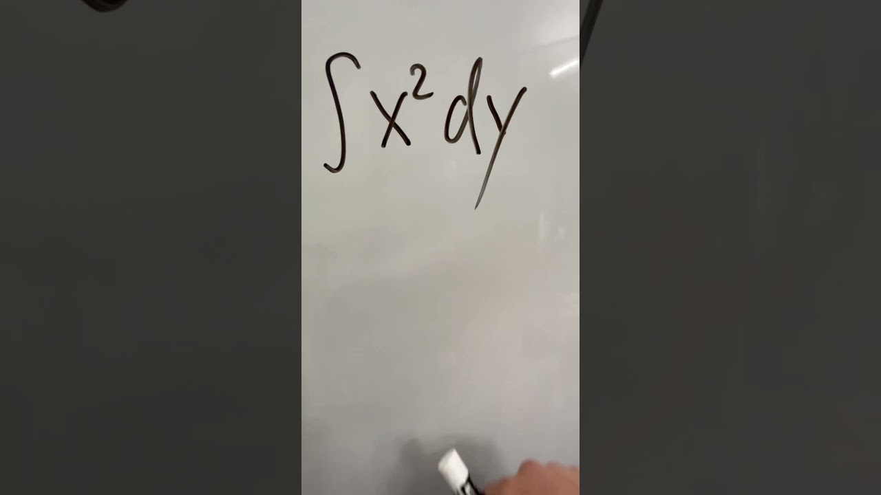 Your calculus 3 teacher did this to you