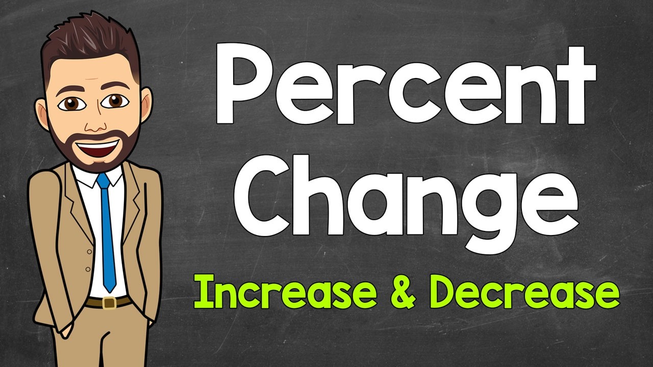 How to Find Percent Change (Increase & Decrease)