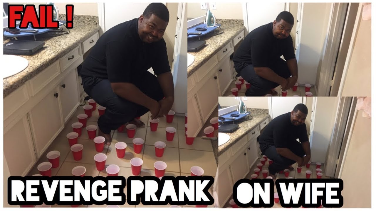 EPIC CUP PRANK ON WIFE GONE WRONG!!!