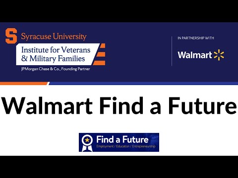 Walmart Find a Future - VetNet Session