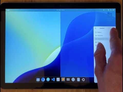 Surface Go 2 Ubuntu 24.04 Touch Control