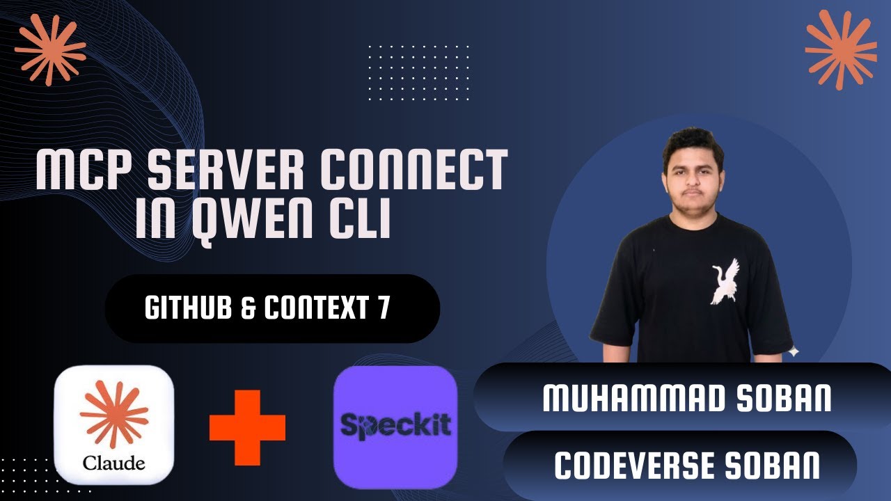 Qwen CLI Context-7 + GitHub MCP Server Integration | Full Free Setup