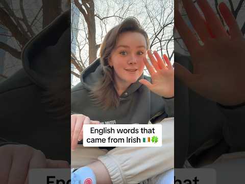 English words taken from the Irish language