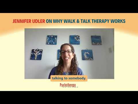 Jennifer Udler on Why Walk and Talk Therapy Works
