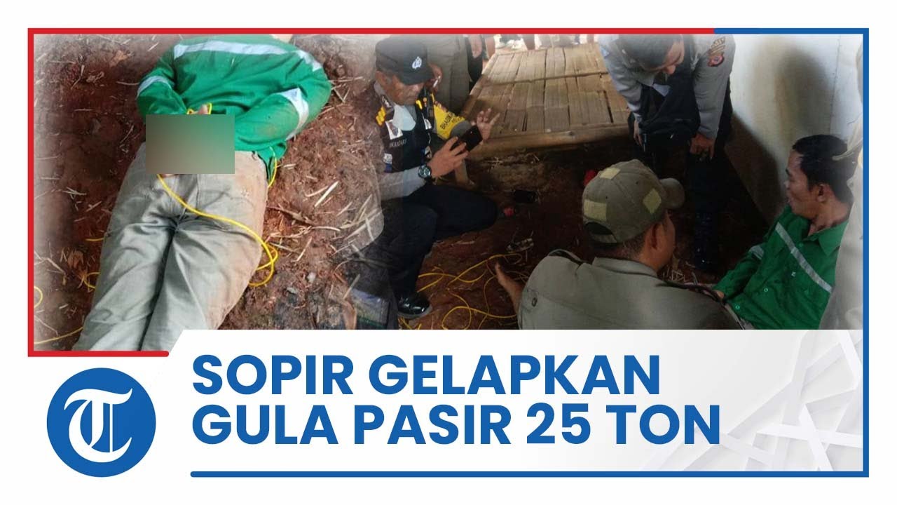 Sopir Truk Yang Mengaku Dirampok Ternyata Gelapkan Gula Pasir Seberat