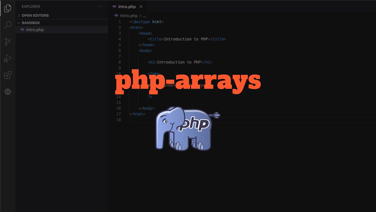 Using Arrays with PHP