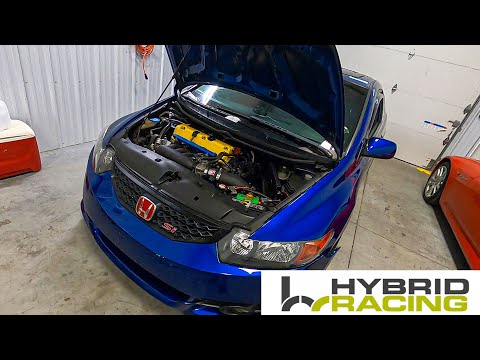 Hybrid Racing Shifter Cables Install on The Civic Si