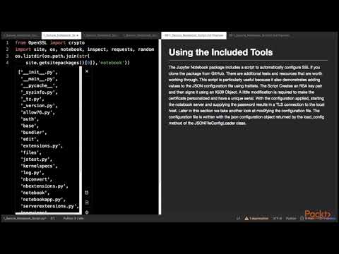 Learn Jupyter In Depth The Notebook Package | packtpub com - Mind Luster