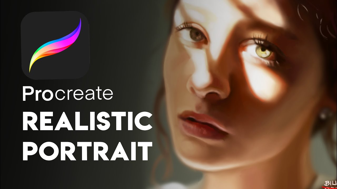 Procreate Portrait Timelapse | iPadPro