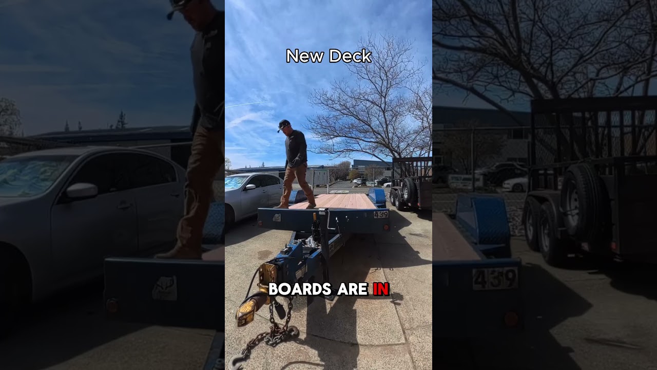 Finishing the tilt with a New Deck