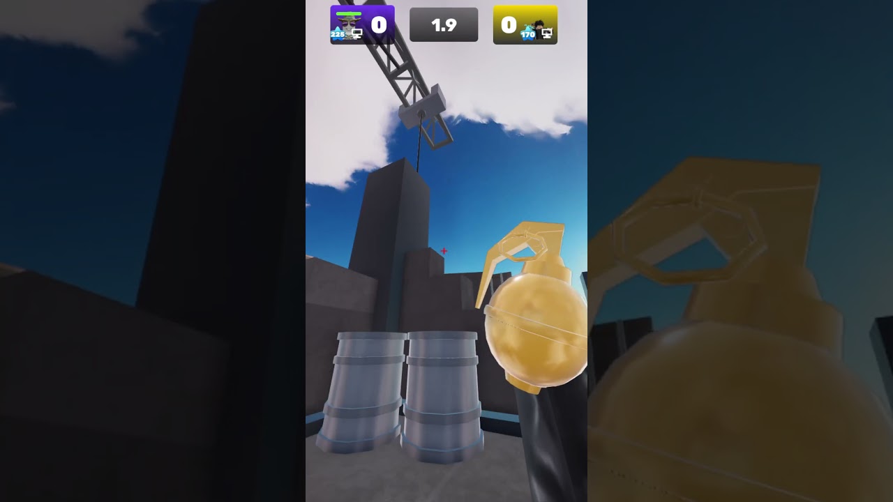 How to do the perfect 'nade on Construction#learning #grenade  #roblox