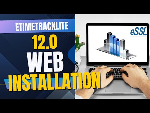 Etimetrack lite 12.0 (latest ver) web installation using sql server. #essl #biometricsystem