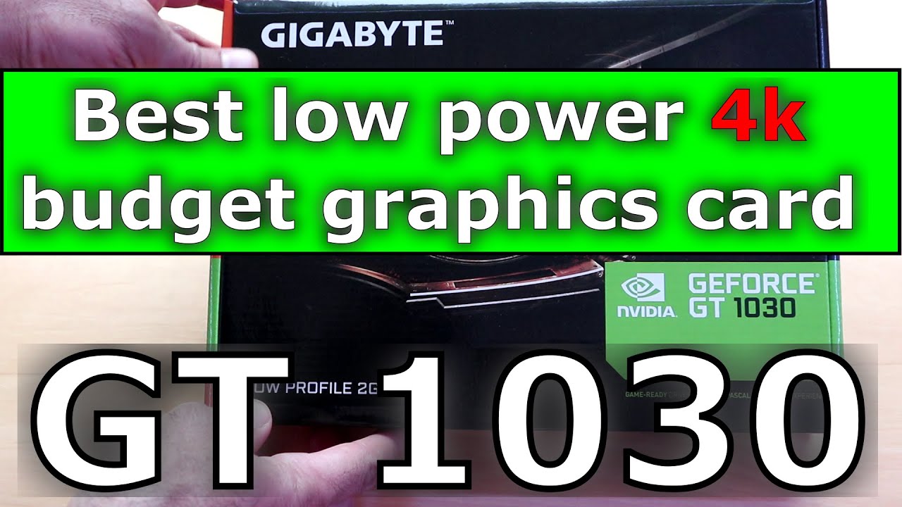 Budget gaming GPU Nvidia GT 1030. Upgrade dell Inspiron graphics card