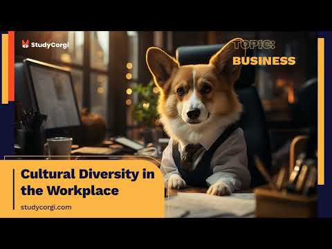 Cultural Diversity in the Workplace - Research Paper Example